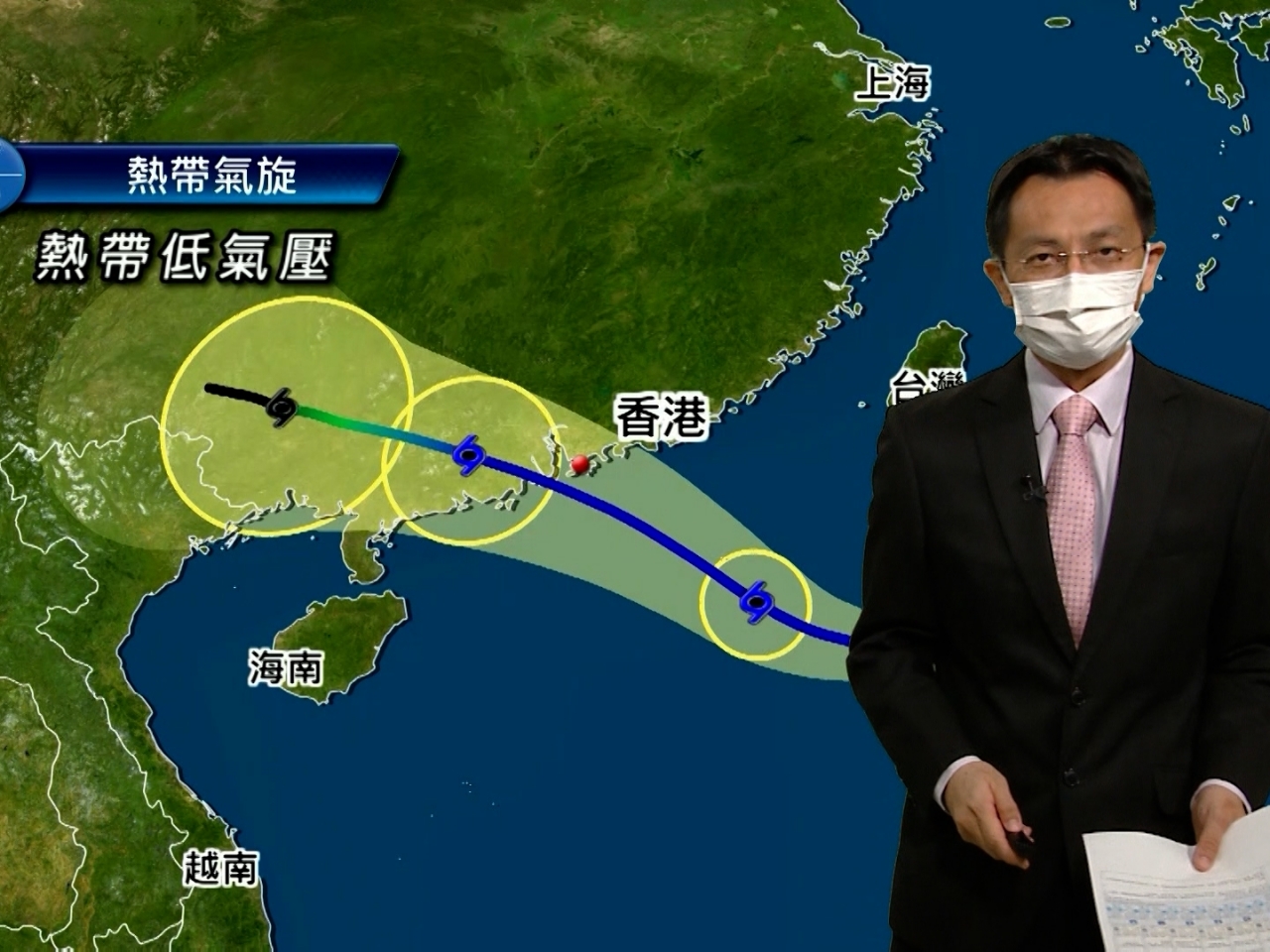 馬鞍今晚入本港800公里範圍 天文台屆時發一號信號 - RTHK