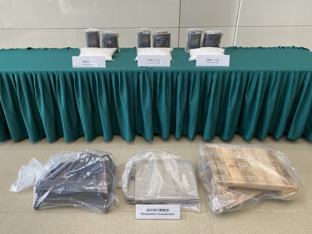 海關於巴西抵港變壓器內檢獲懷疑可卡因約值800萬元 - RTHK