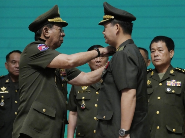 Cambodia PM's son becomes four-star general - RTHK