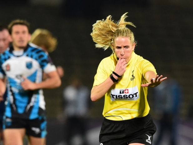 Joy Neville first woman to officiate at men's RWC - RTHK