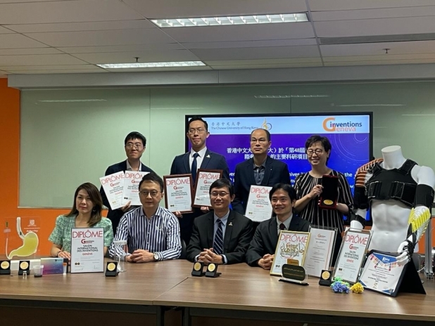 中大科研奪26國際獎 包括可穿戴人造肌肉助傷患者 - RTHK