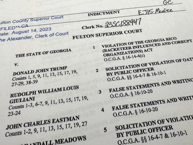 Trump indicted for racketeering over 2020 election - RTHK