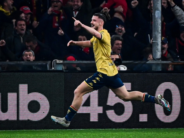 意甲聯賽 國際米蘭作客被熱拿亞迫和1:1 - RTHK