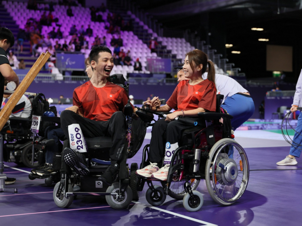 Boccia stars win the SAR's third Paris Paralympic gold - RTHK