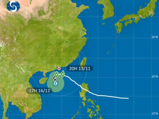 T8 to be issued at 11.10pm - RTHK