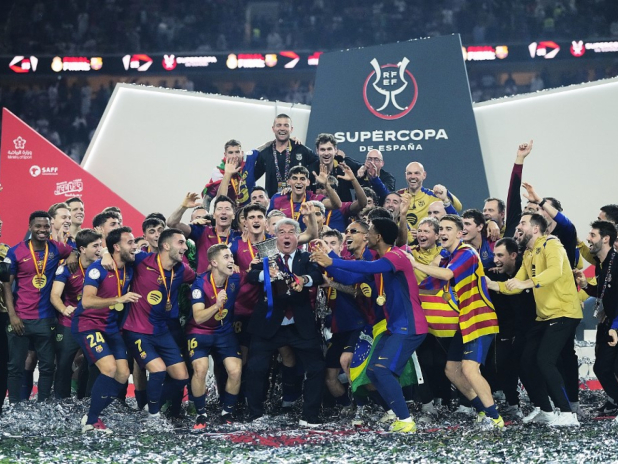 Barca smash Real Madrid to win Spanish Super Cup - RTHK