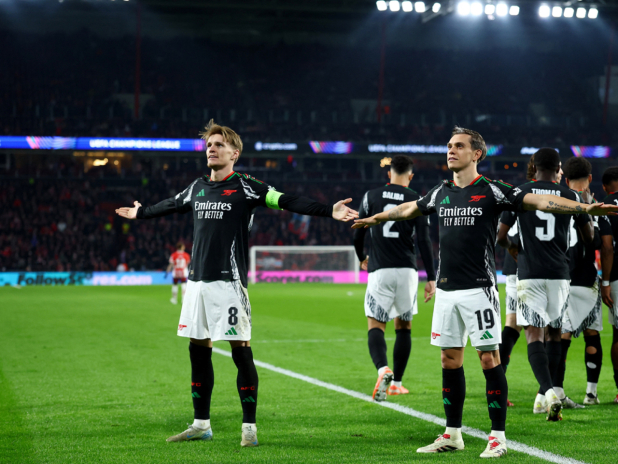 歐聯16強首回合阿仙奴及阿士東維拉分別奏凱 - RTHK