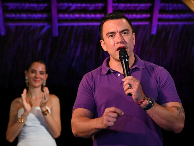 Incumbent Noboa wins presidential election in Ecuador - RTHK