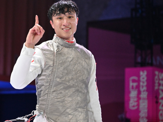 Ryan Choi wins gold in Shanghai Grand Prix Foil - RTHK