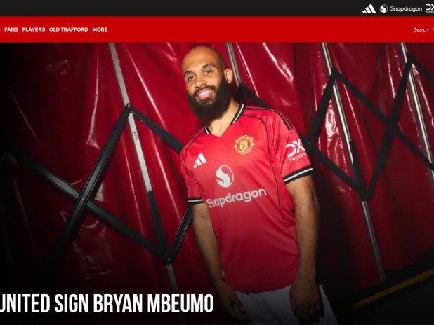 曼聯官宣安保姆加盟 簽約5年據報轉會費6500萬鎊 - RTHK