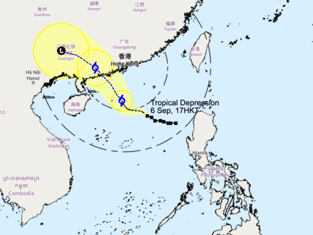 T3 signal to be issued early on Sunday morning - RTHK