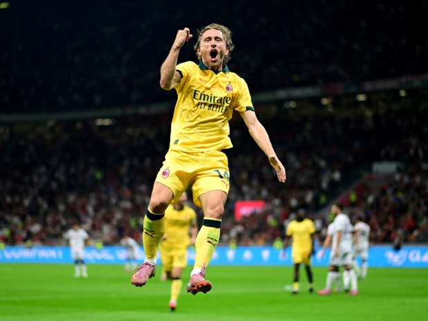 Modric opens AC Milan spell with goal against Bologna - RTHK