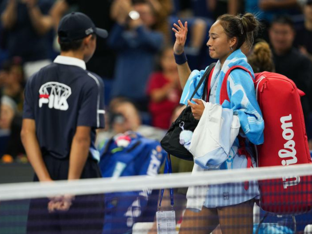 中國網球公開賽鄭欽文因傷退出無緣16強 - RTHK